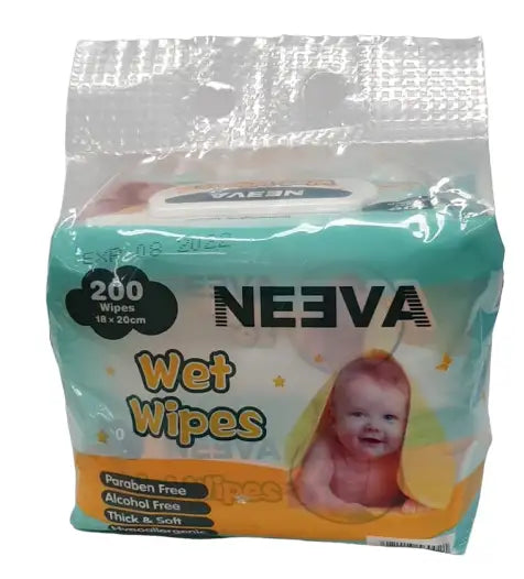 Neeva Unscented Baby Wipes VALUE PACK — Babyonline